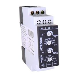 RELE DE TENSAO ALTRONIC RTM-01 C/ RETARDO 220V MONOF
